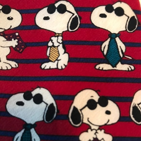 Peanuts | Accessories | Peanuts Ultimate Cool 0 Silk Tie | Poshmark
